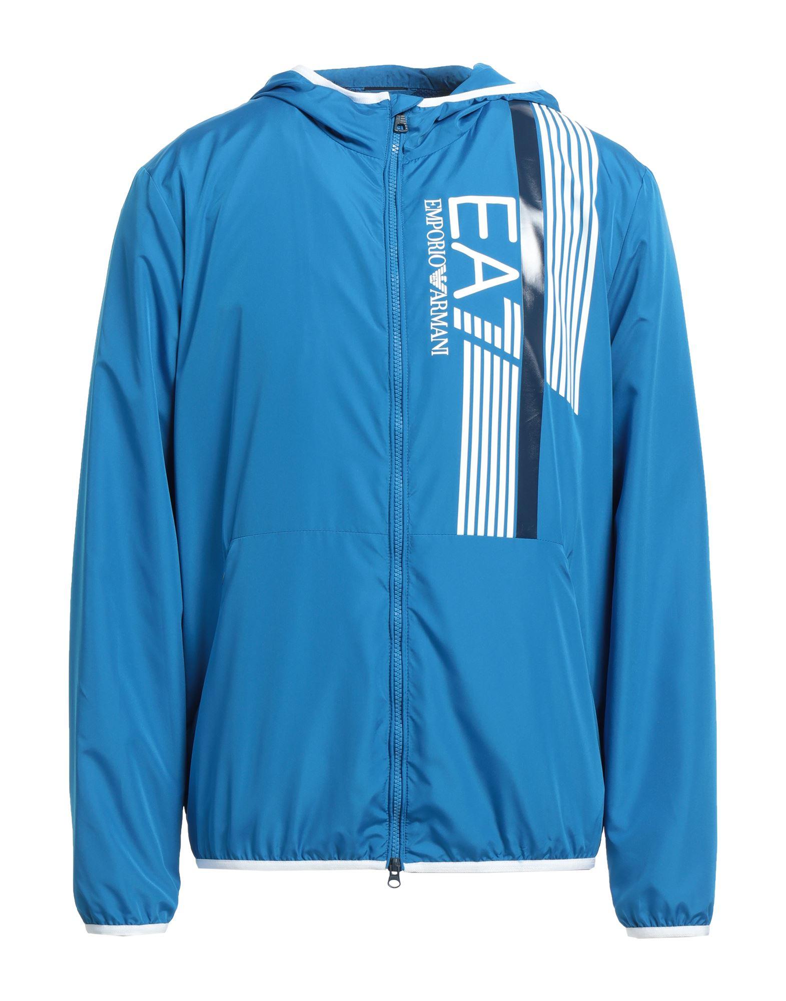 EA7 Jacket in Blue for Men | Lyst