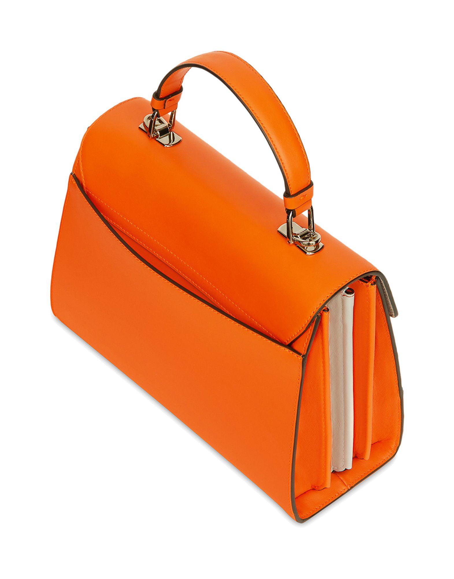 Furla Handbag in Orange - Lyst