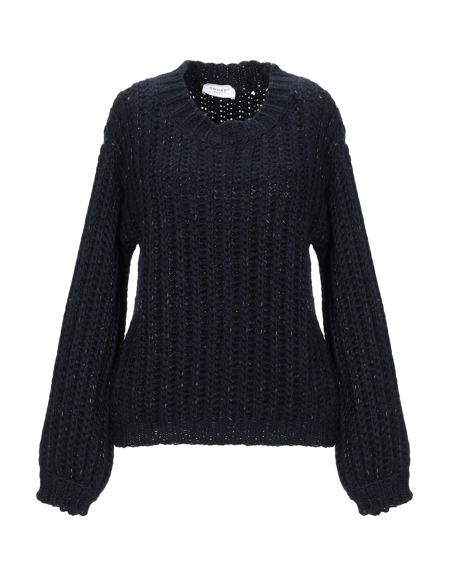 Snobby Sheep Wool Jumper in Dark Blue (Blue) - Lyst