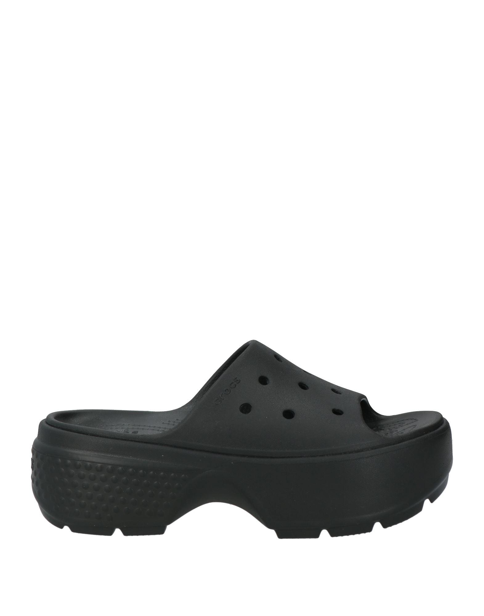 Crocs™ Sandals Rubber in Black | Lyst