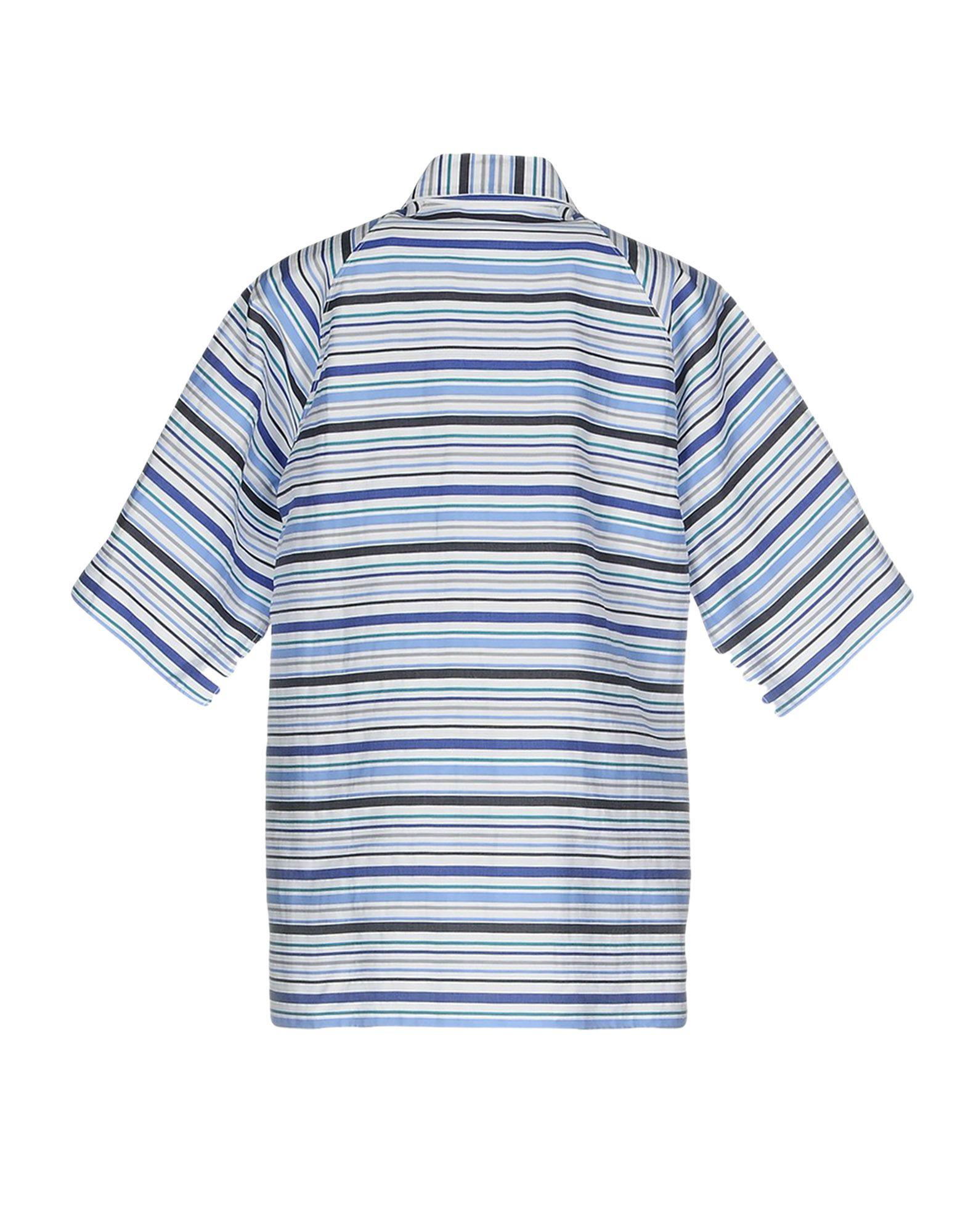 Agnona Cotton Shirt in Sky Blue (Blue) - Lyst