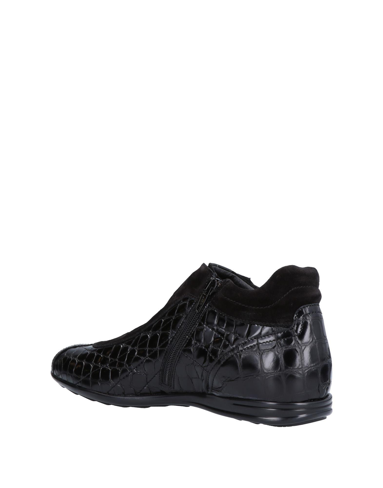 Gianfranco Lattanzi Leather Low-tops & Sneakers in Black for Men - Lyst