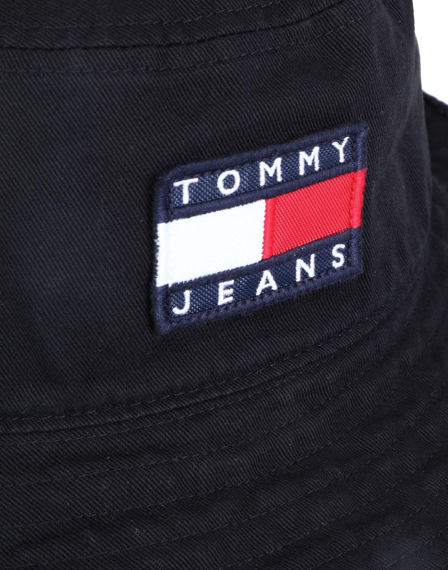 Tommy Hilfiger Hat in Black - Lyst