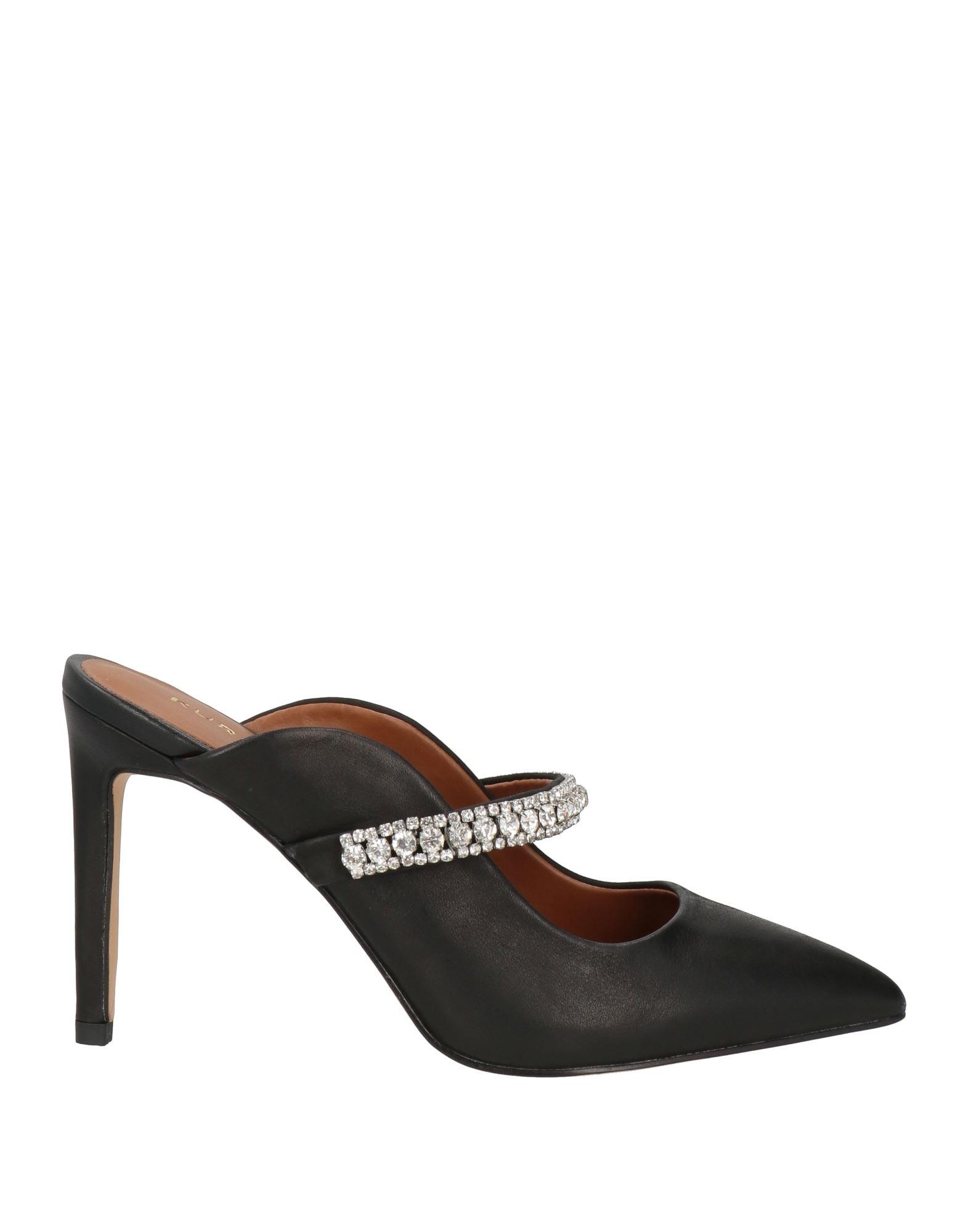 Kurt Geiger Mules & Clogs Leather in Black | Lyst