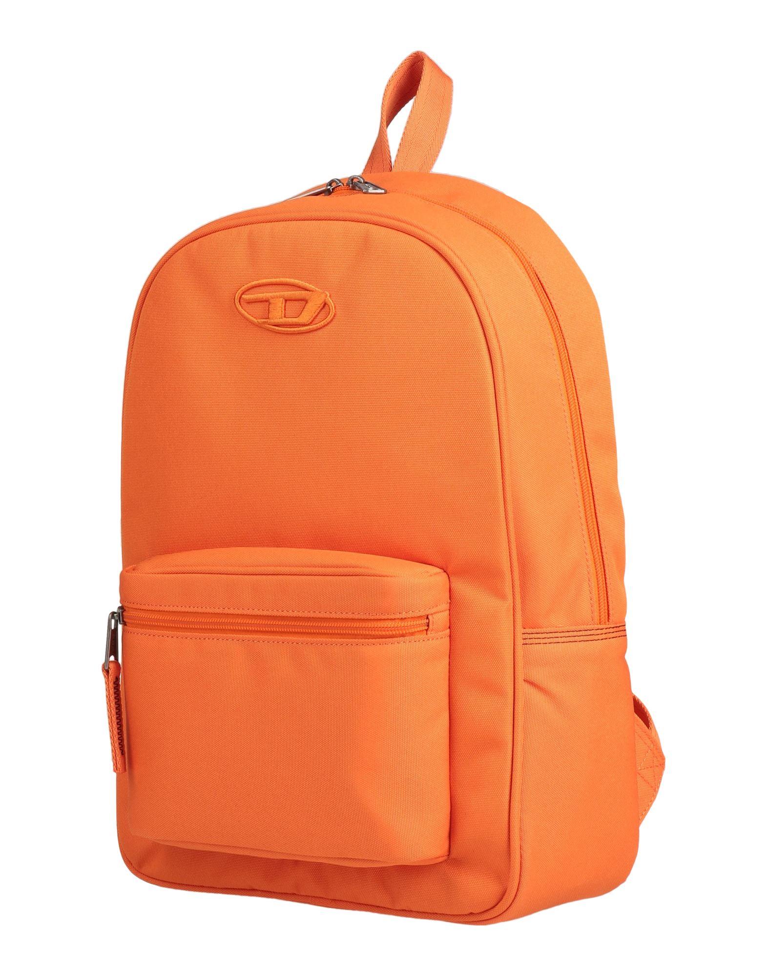 DIESEL Backpack in Orange | Lyst