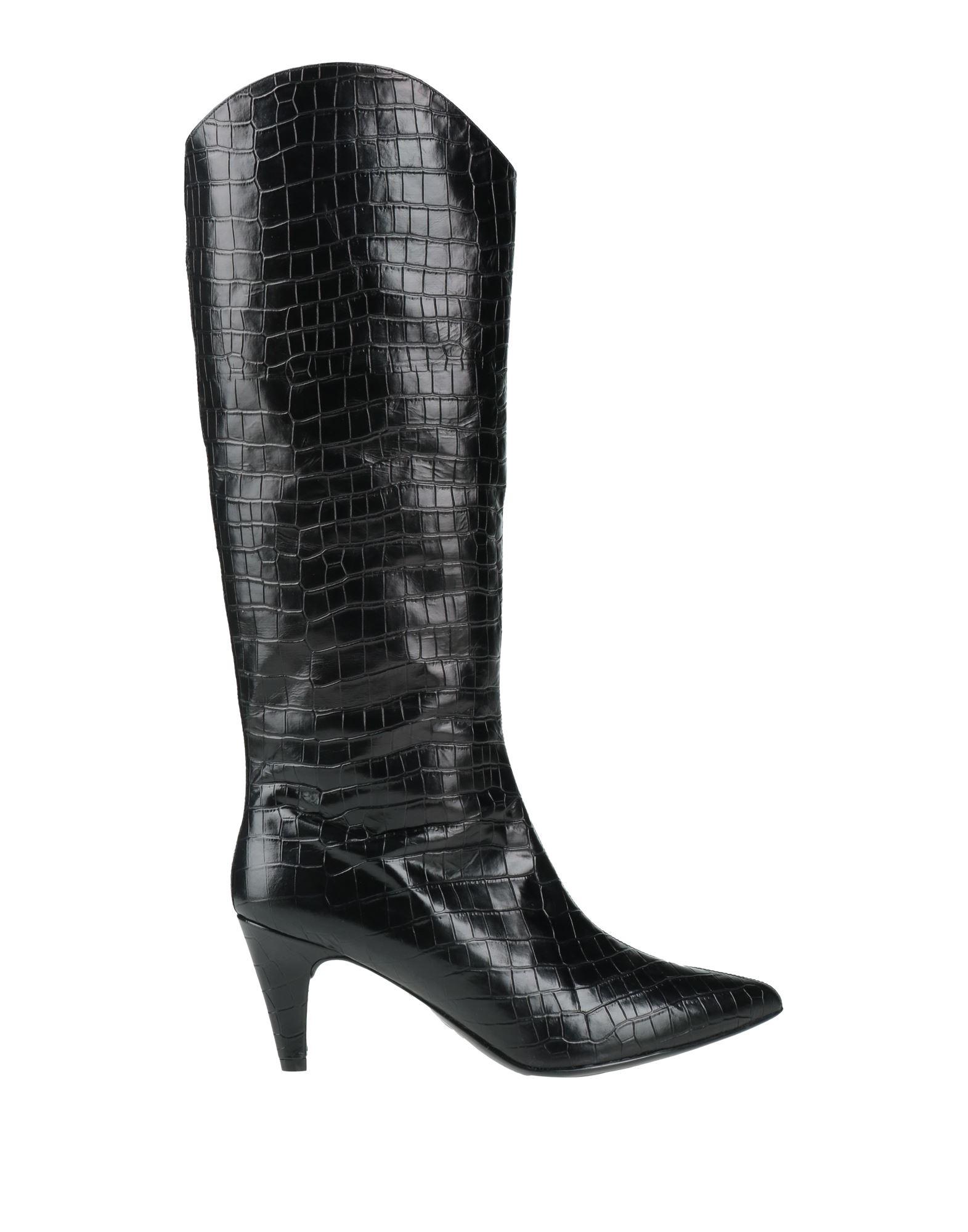 Unisa Boot Soft Leather in Black | Lyst
