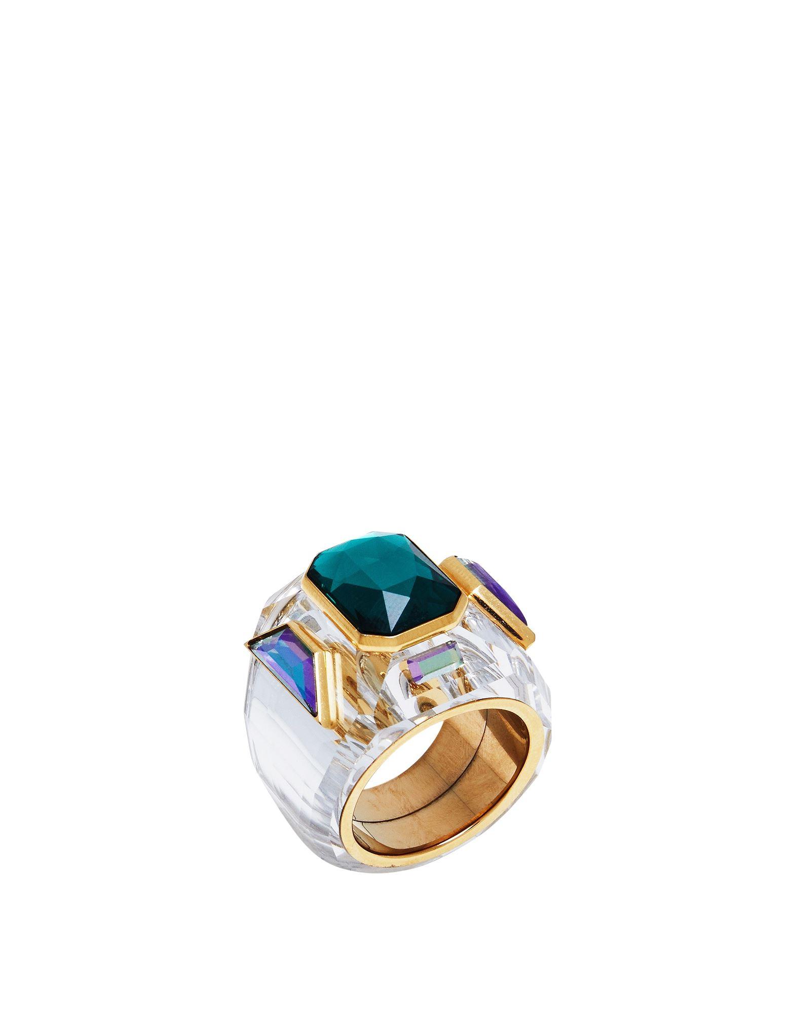 Swarovski Ring Crystal in Metallic | Lyst