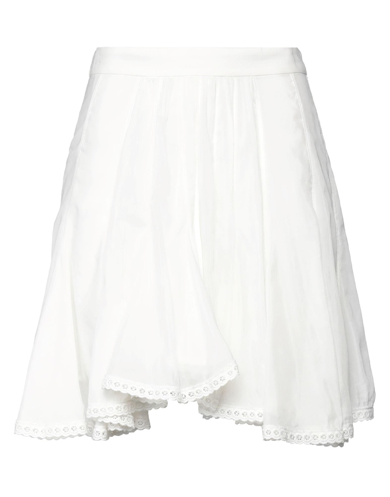 Isabel Marant Mini Skirt in White | Lyst
