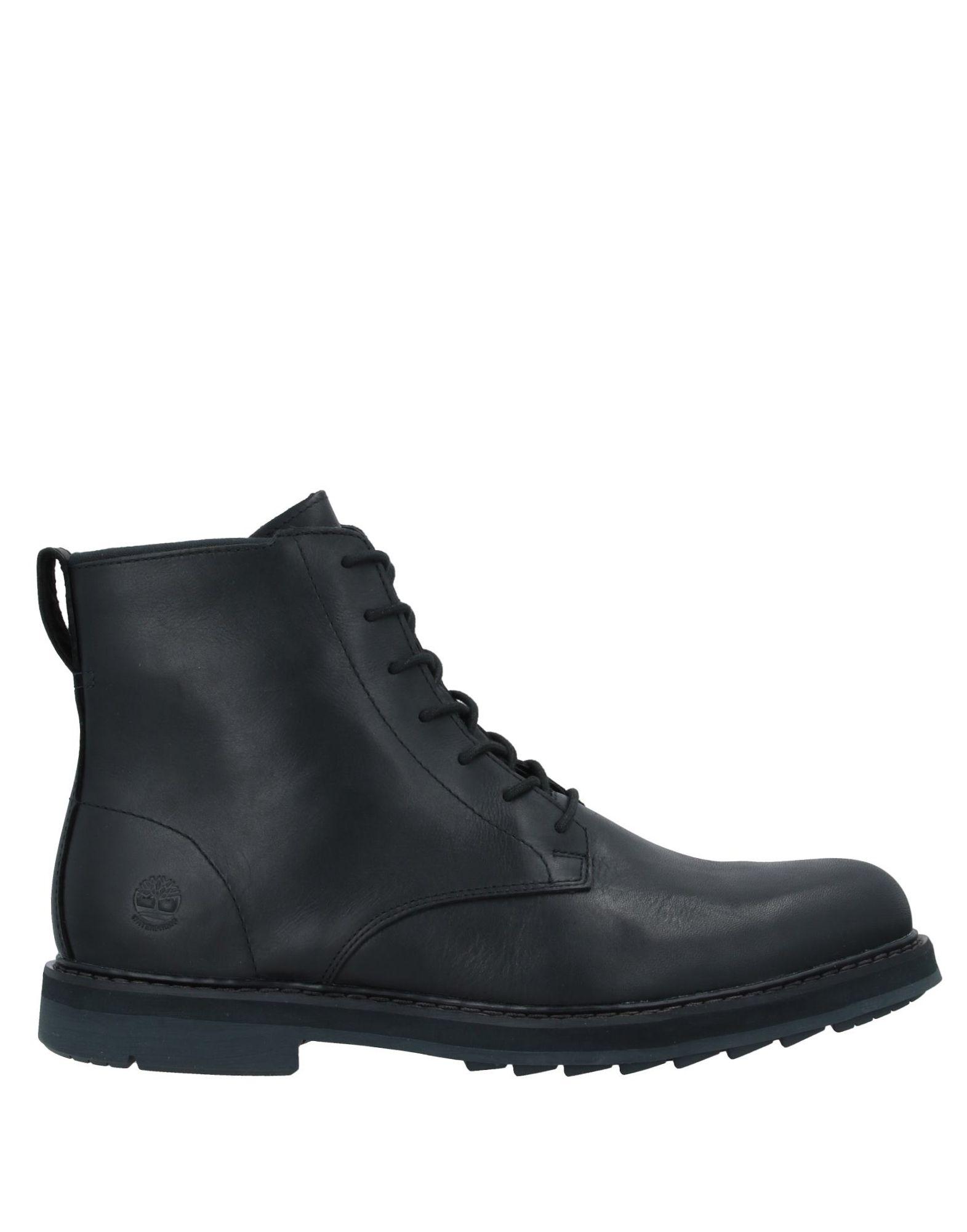 Timberland Leather Ankle Boots in Black for Men - Lyst