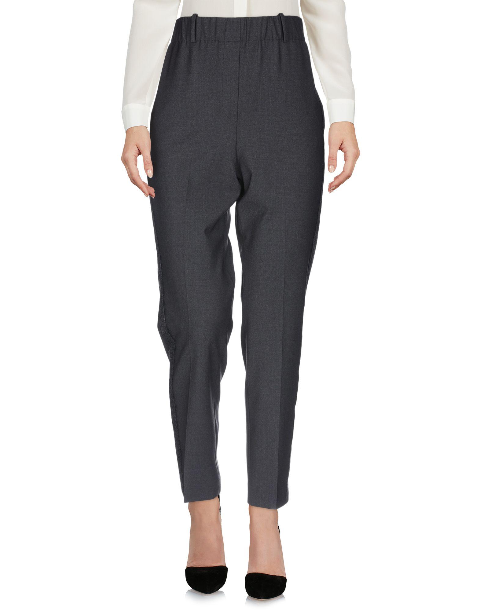 Slowear Wool Casual Pants in Steel Grey (Gray) - Lyst