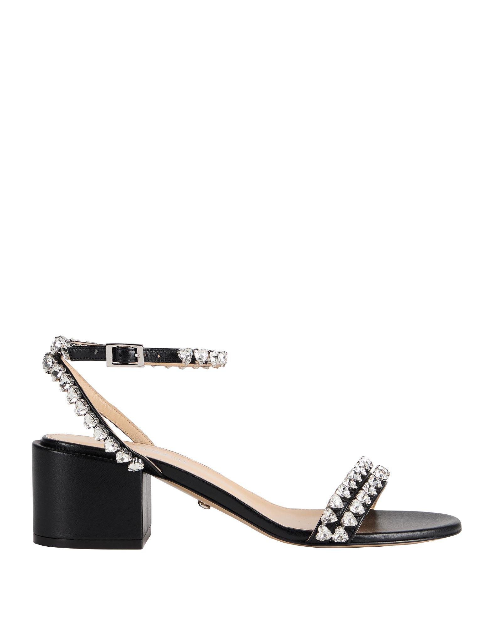 Mach & Mach Sandals Leather in Natural | Lyst