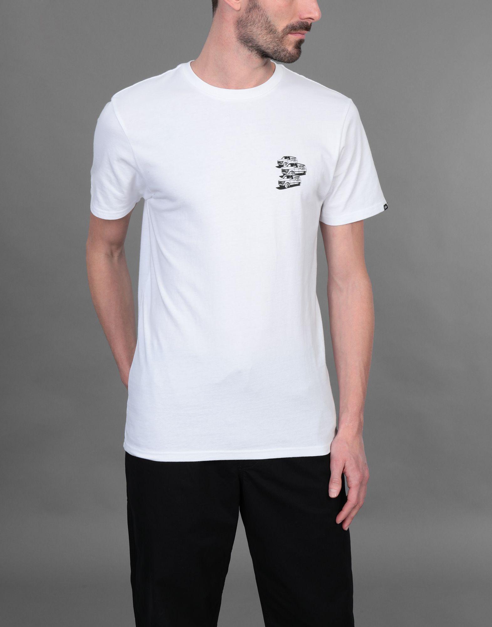 Vans T-shirt in White for Men - Lyst