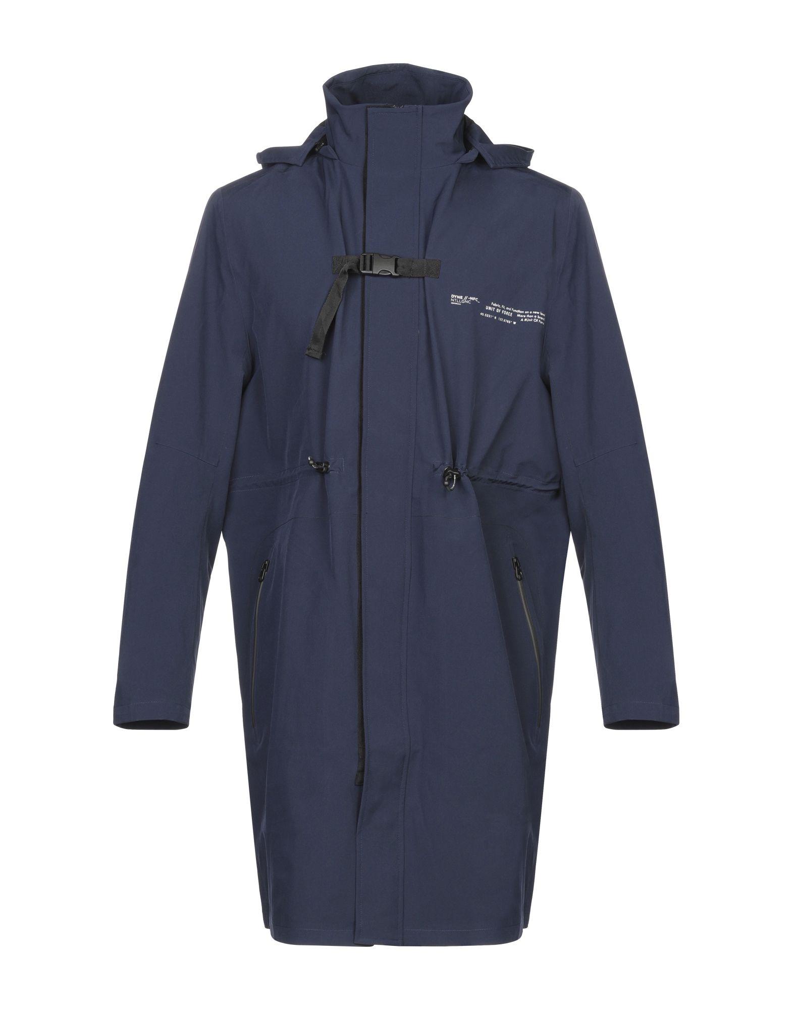 Dyne Synthetic Overcoat in Dark Blue (Blue) for Men - Lyst