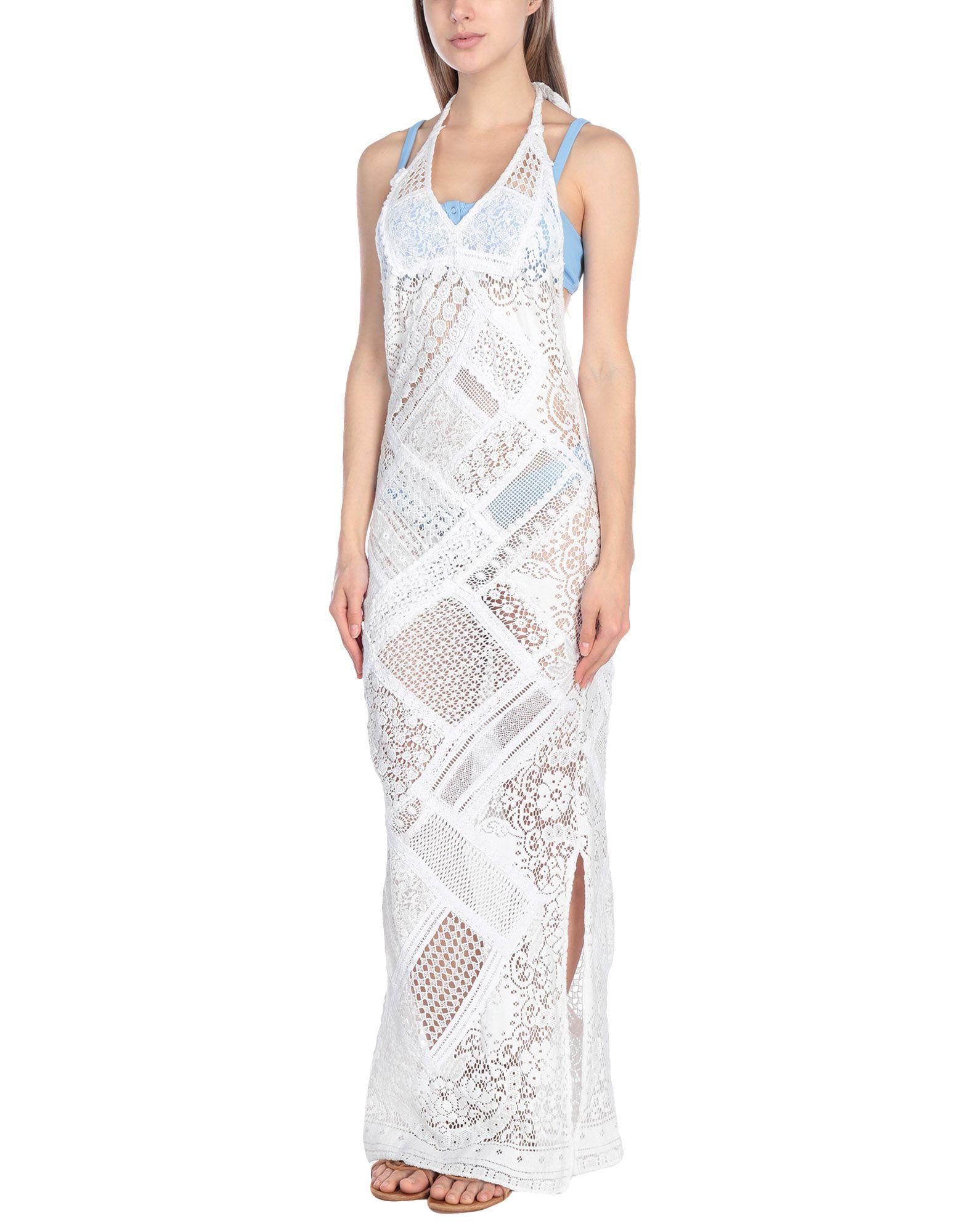 Anjuna Lace Beach Dress in White - Lyst