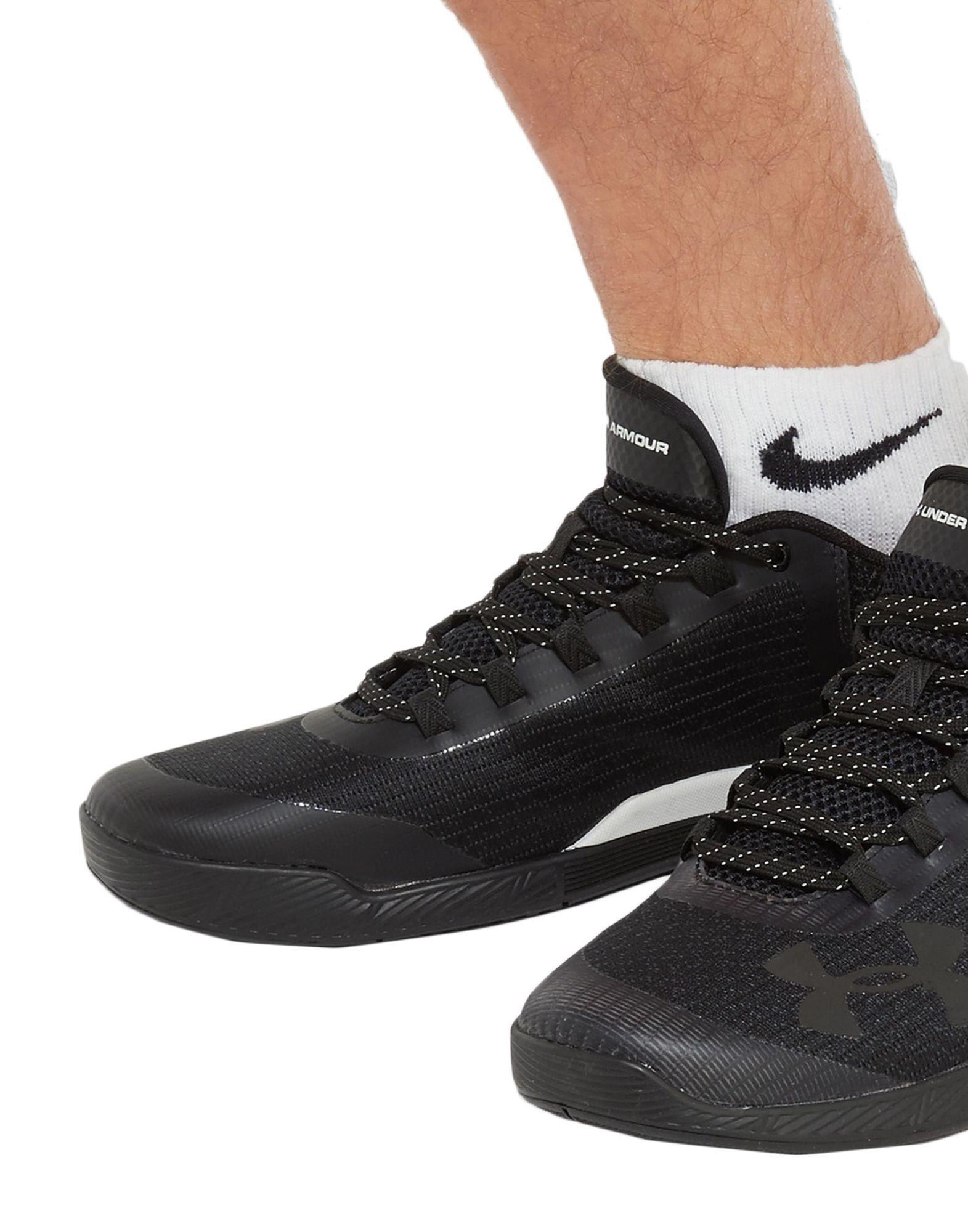 Under Armour Low-tops & Sneakers in Black for Men - Lyst