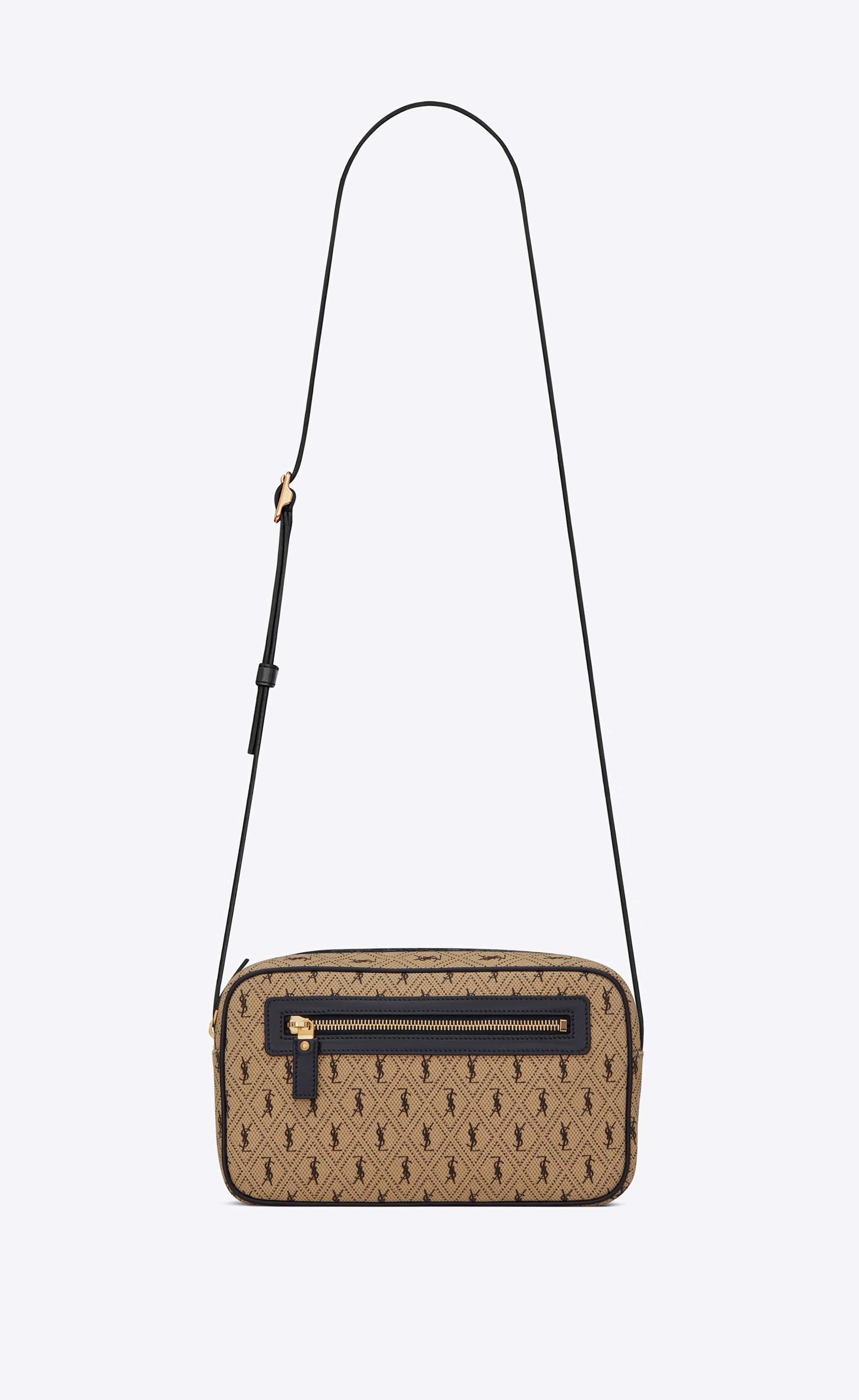 Saint Laurent All Over Monogram Camera Bag | Paul Smith