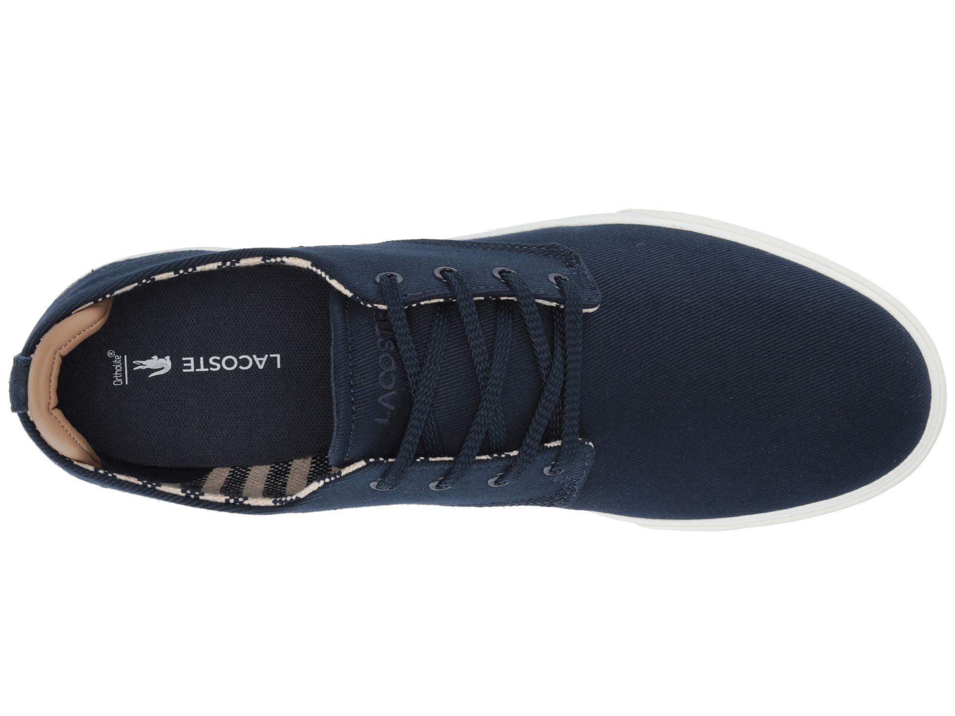 Lacoste Shoes Blue Leather