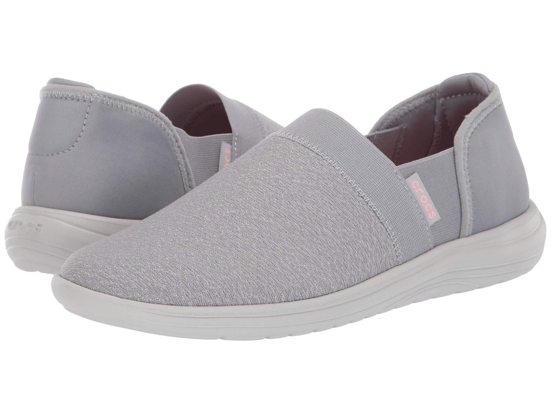Crocs™ Neoprene Reviva Slip On In White Lyst