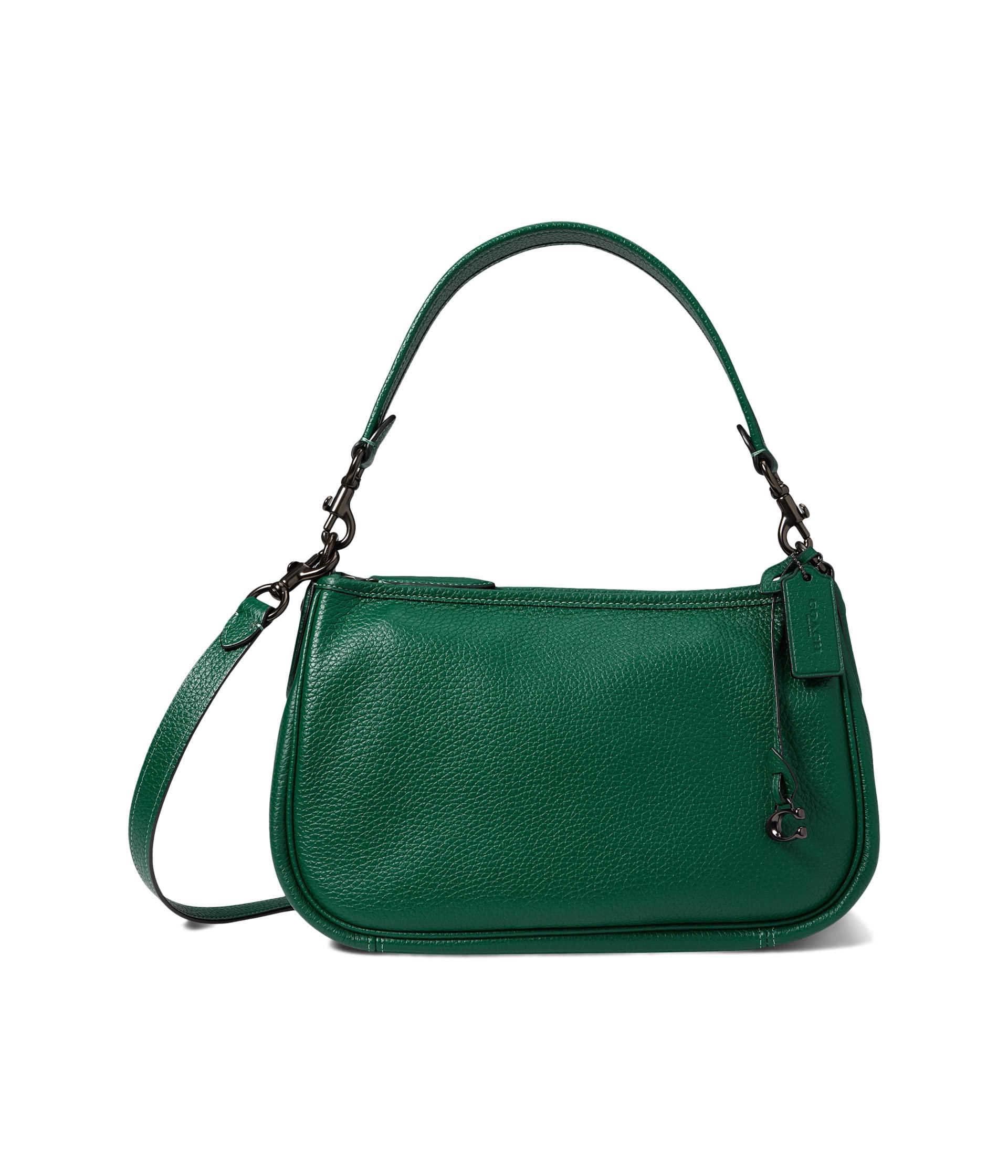 COACH Soft Pebble Leather Cary Crossbody in Green | Lyst COACH Soft Pebble Leather Cary Crossbody in Green | Lyst