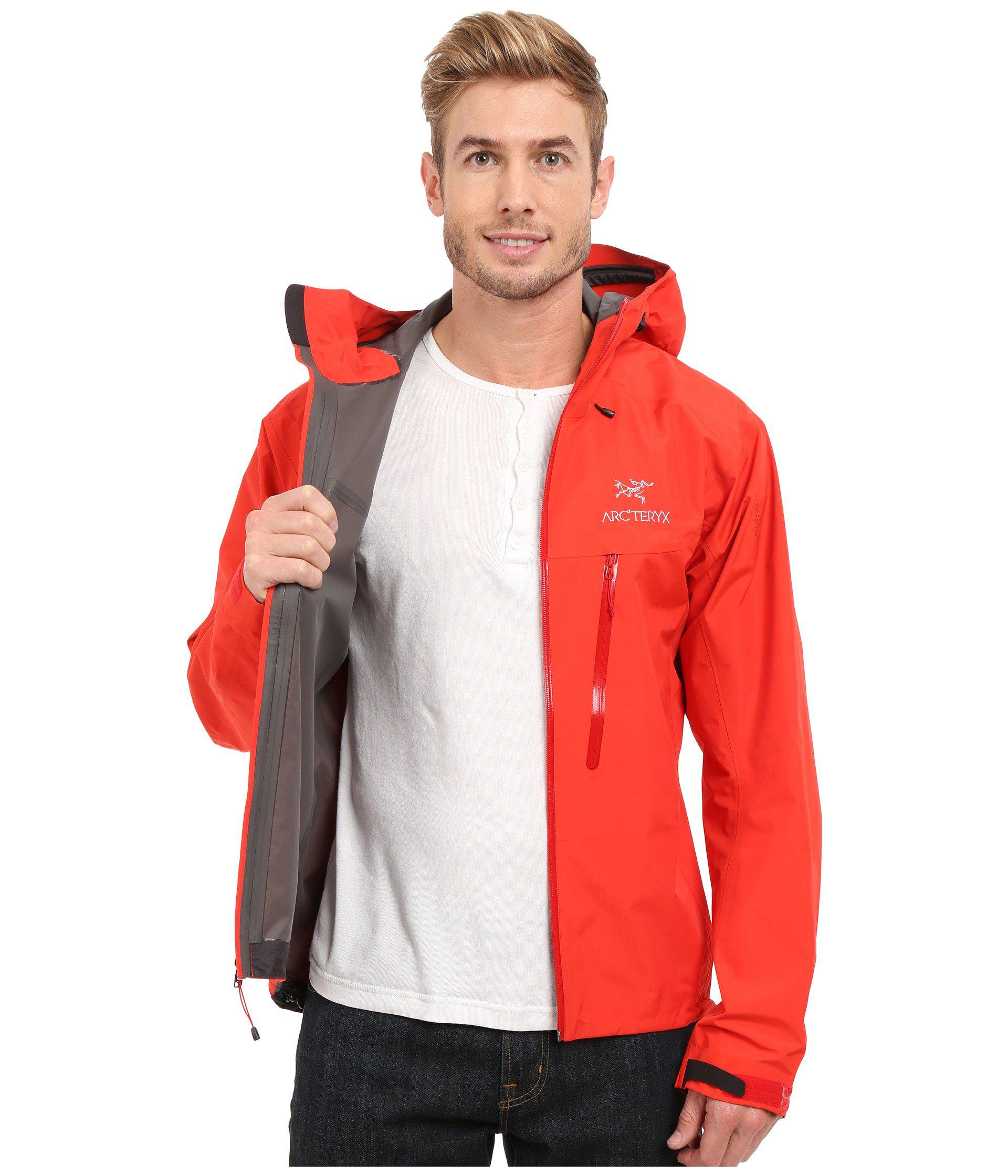 Arc'teryx Synthetic Alpha Sl Jacket in Orange for Men - Lyst