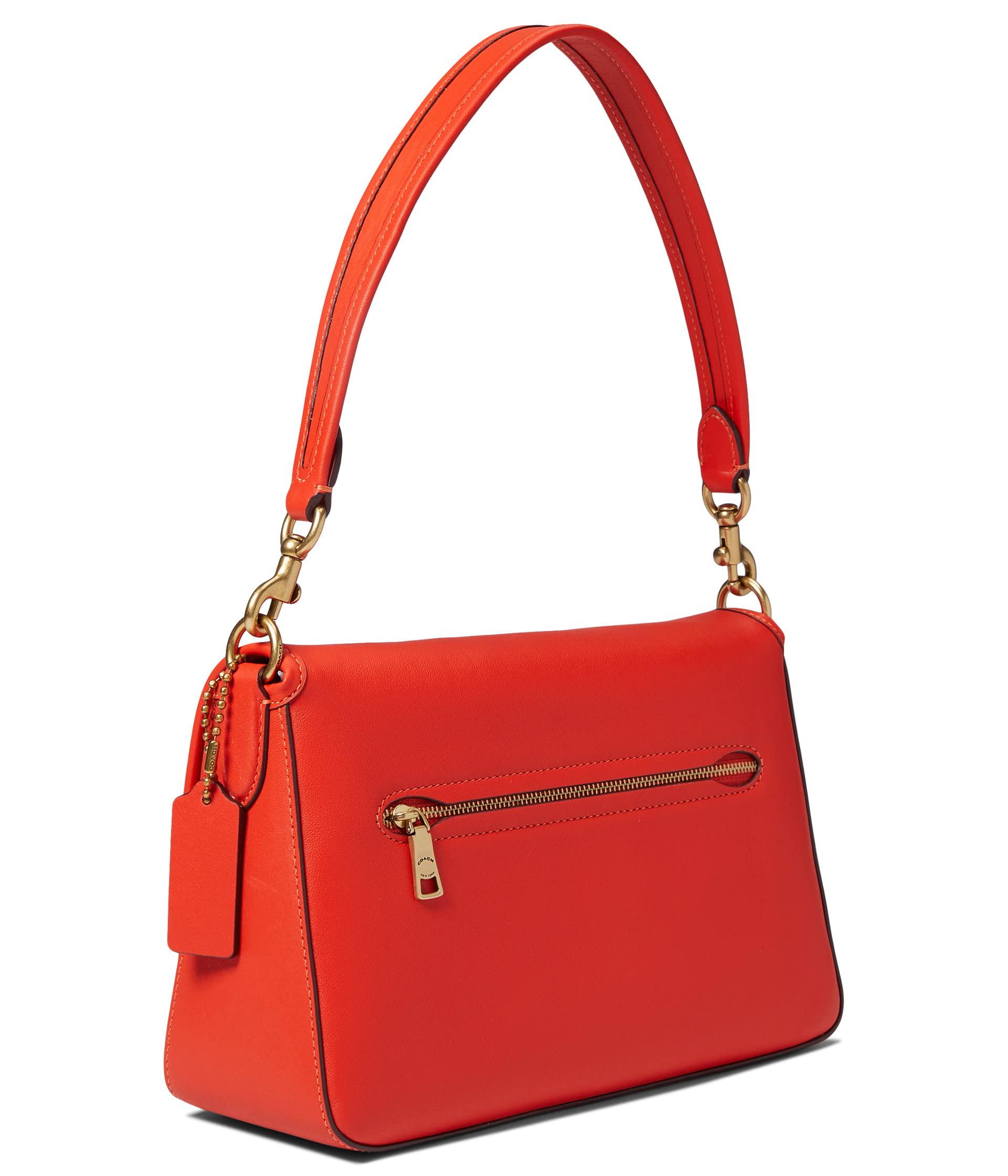 Coach Tote Red Smooth Leather Shoulder Bag - munimoro.gob.pe