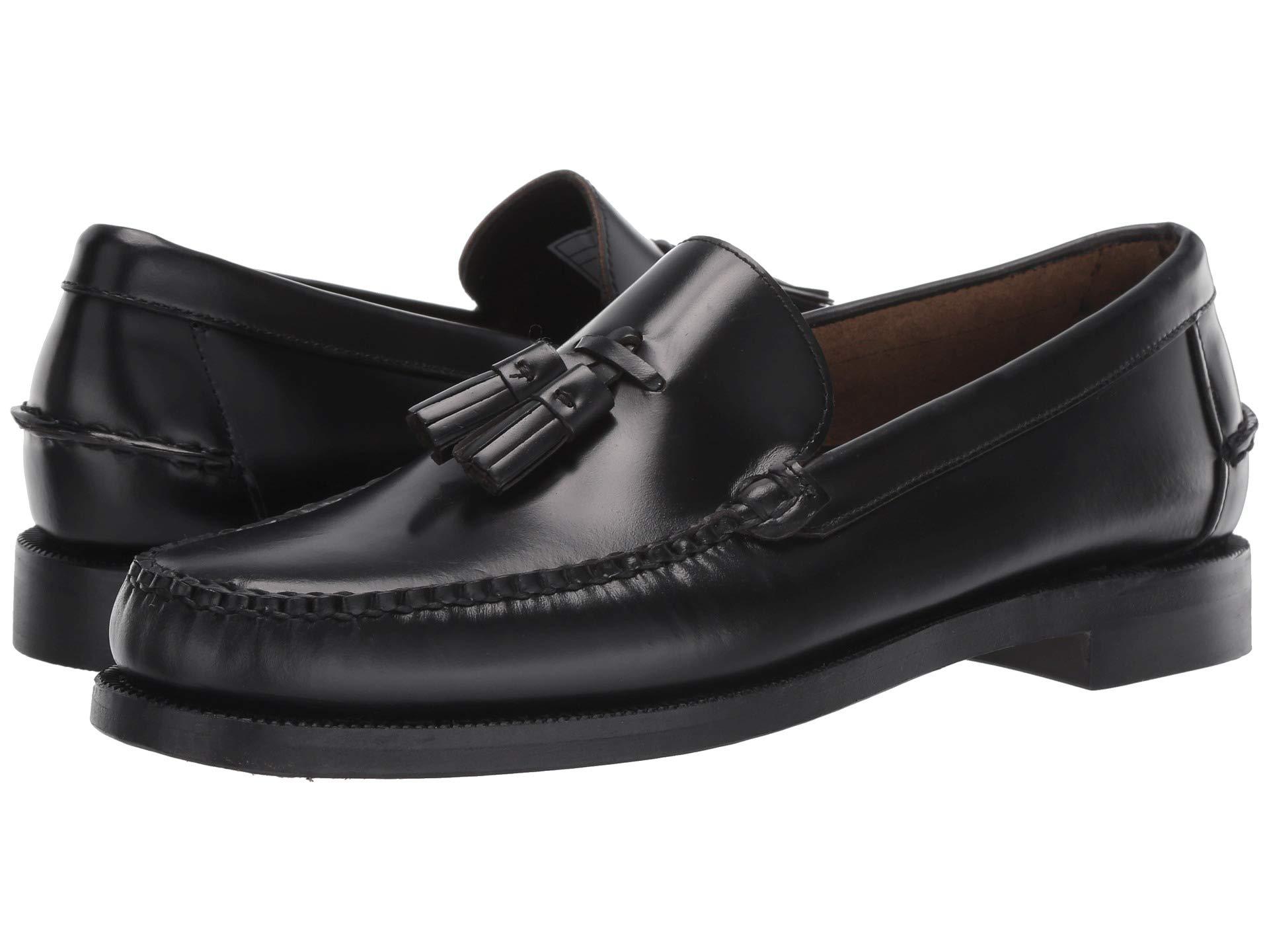 Sebago Leather Classic Will in Black for Men - Lyst