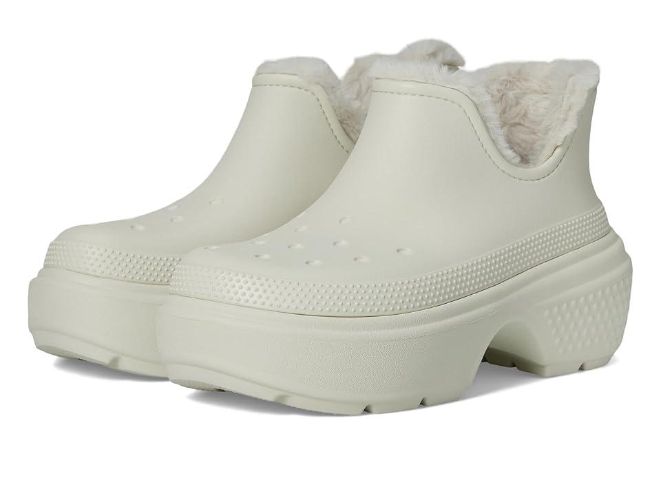 Crocs™ Stomp Lined Shorty Boots (Linen/Linen) Boots in Metallic | Lyst