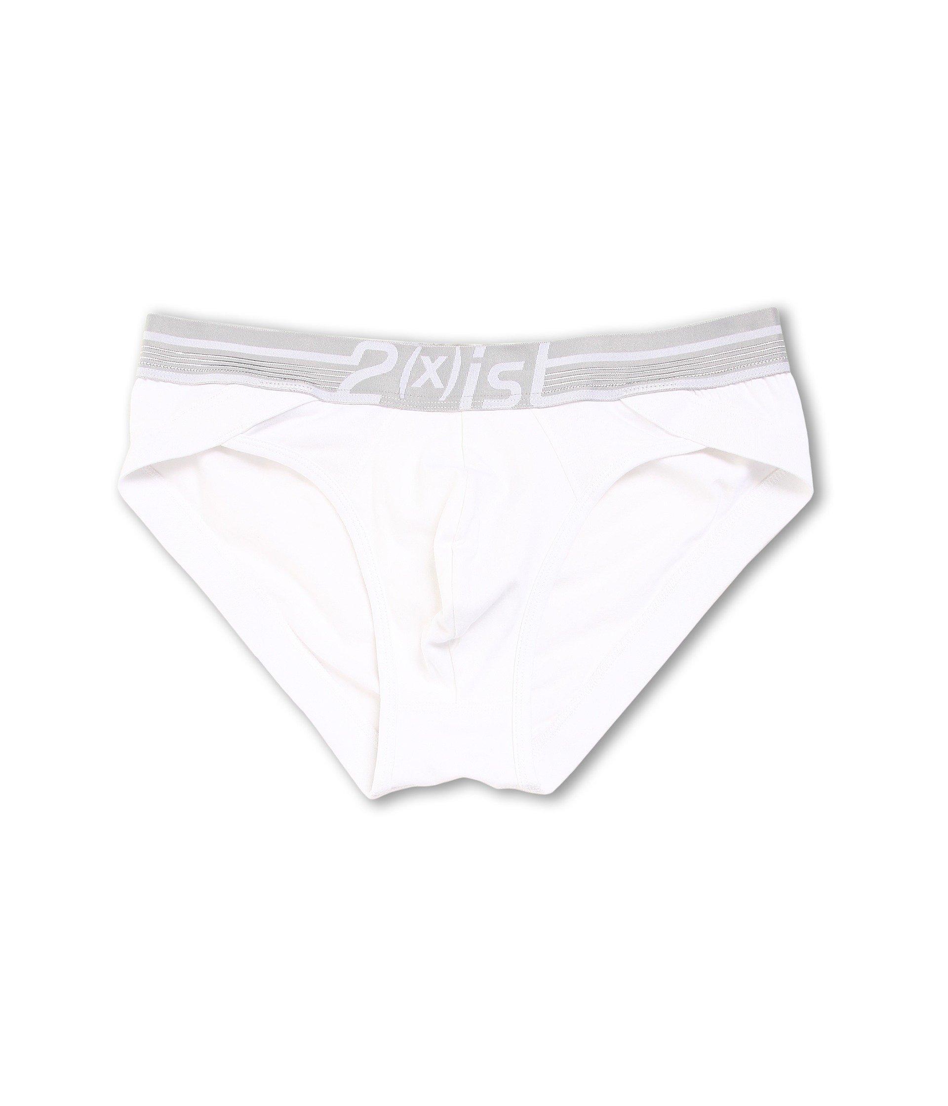 2xist Cotton 2(x)ist Shape:lift Dual Lifting Brief in White for Men - Lyst