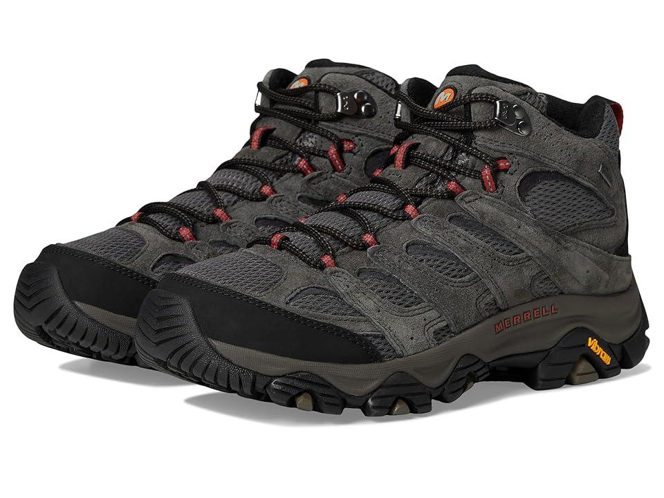 Merrell Moab 3 Mid Gtx(R) (Beluga 1) Shoes in Black for Men | Lyst