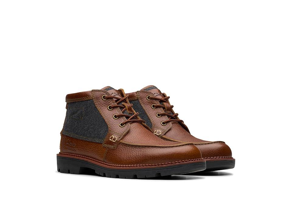 Clarks Maplewalk Moc ( Tumbled Leather) Boots in Brown for Men | Lyst