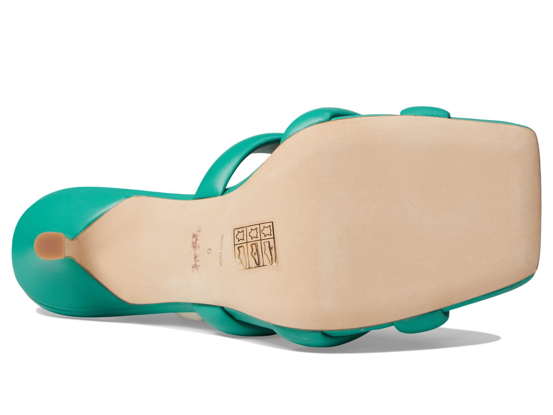 Turquoise Coach Sandals