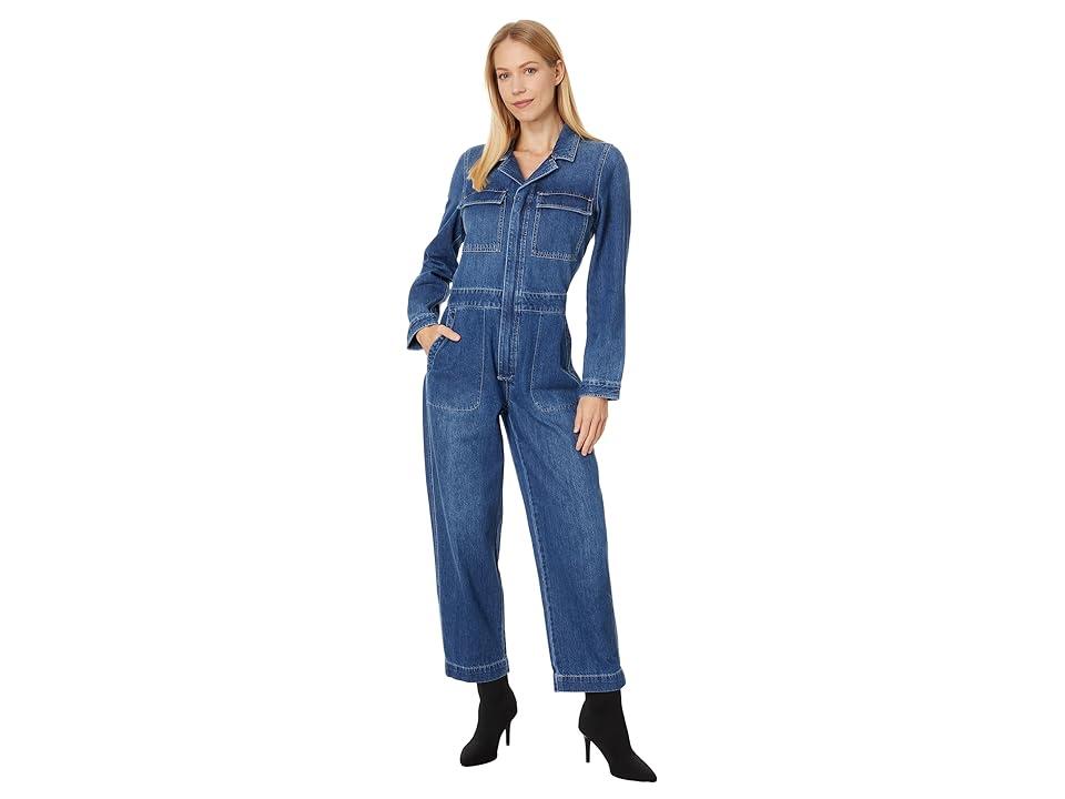 Madewell Zip Front Iconic Coverall in Blue | Lyst