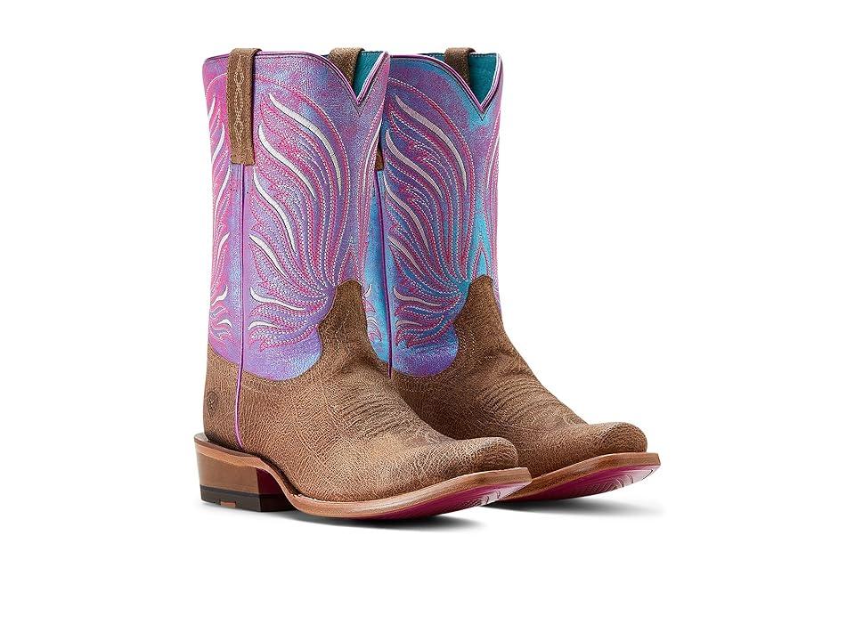 Ariat Futurity Dash Western Boots (Scratched/Azure Sunset) Cowboy Boots ...