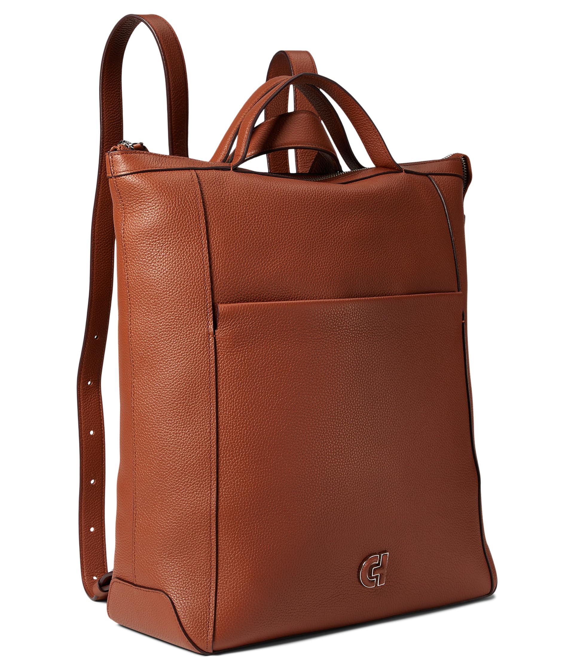 Cole Haan Grand Ambition Large Convertible Backpack In Brown Lyst