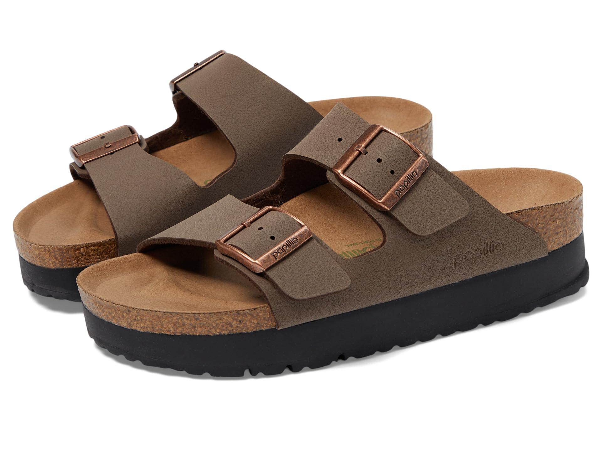 Birkenstock Papillio By Arizona Platform Sandal - Vegan in Brown | Lyst