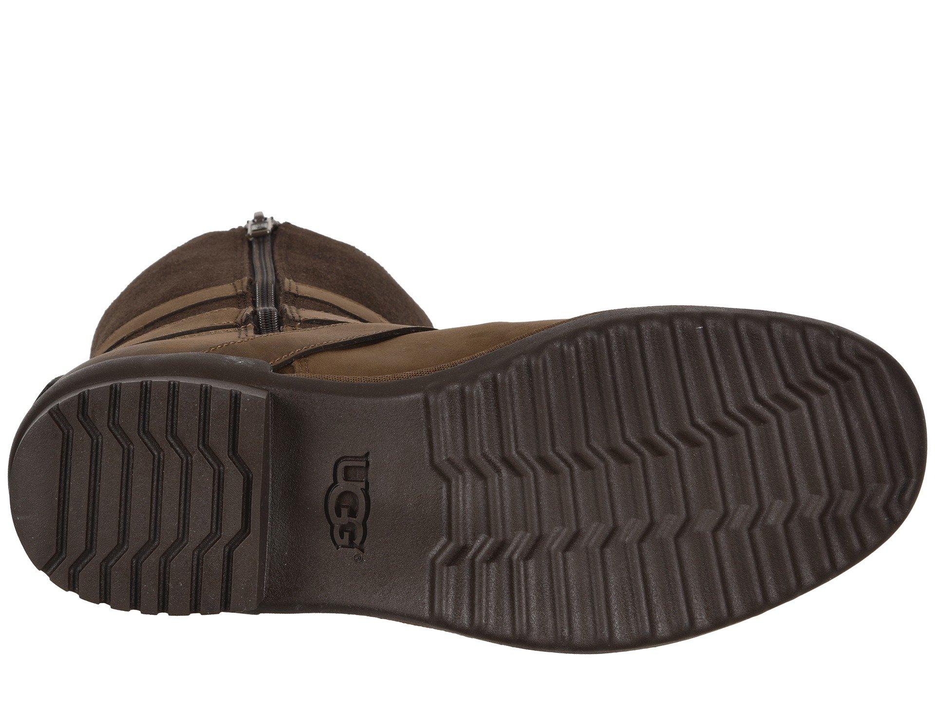 UGG Leather Lorna Boot in Brown - Lyst