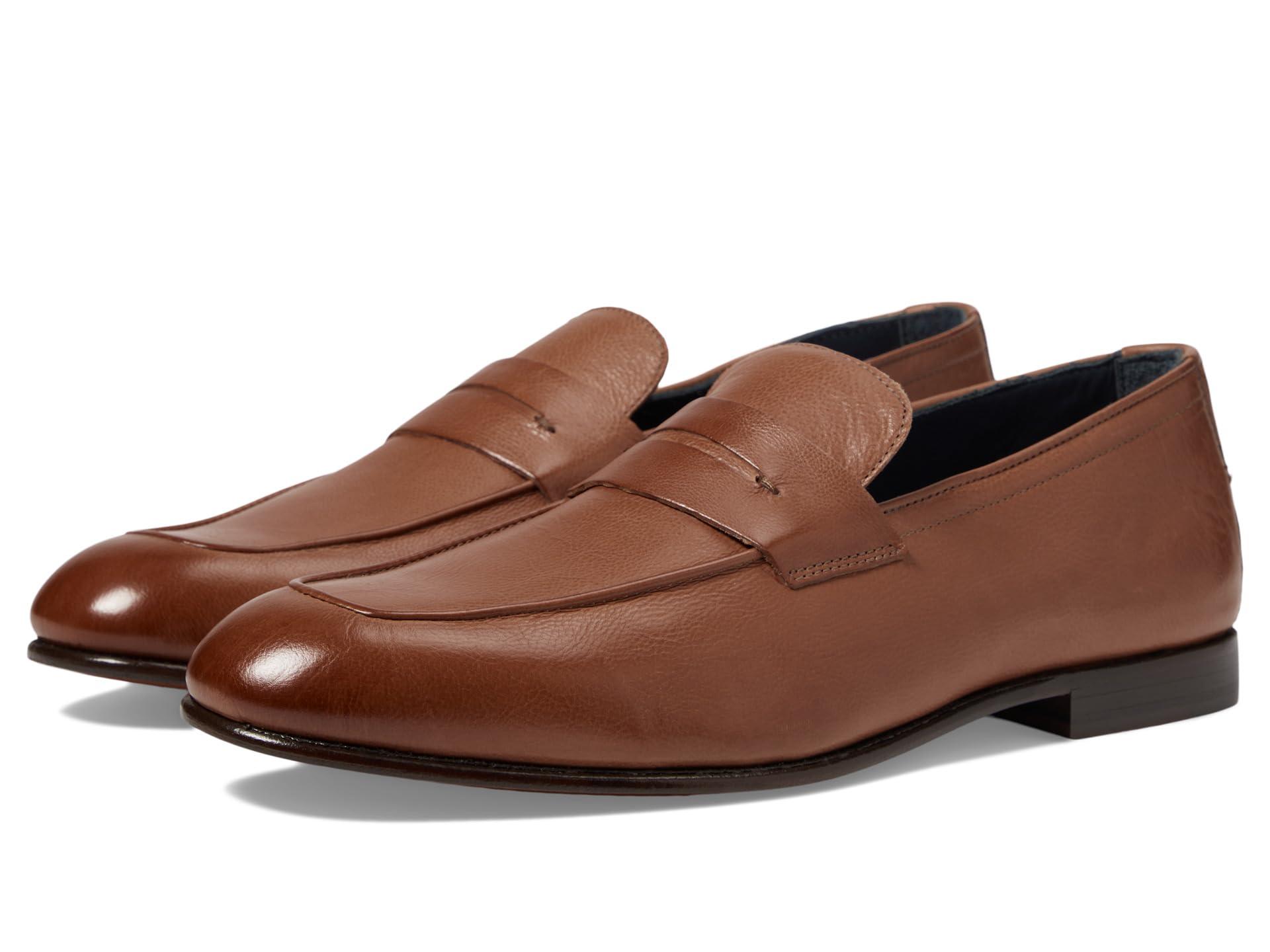 Johnston & Murphy Taylor Penny in Brown for Men | Lyst