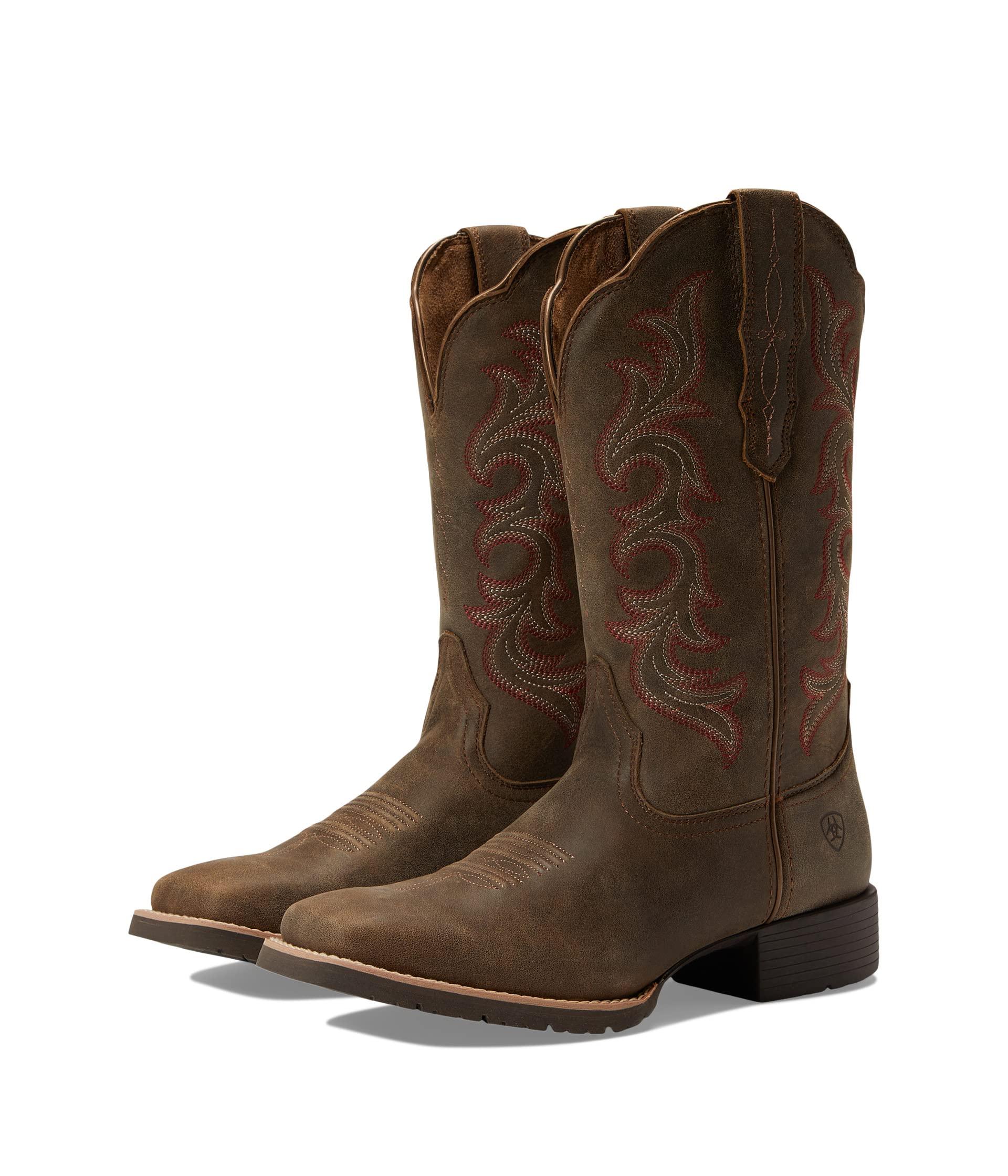 Ariat Hybrid Rancher Stretch Fit Western Boot in Brown | Lyst