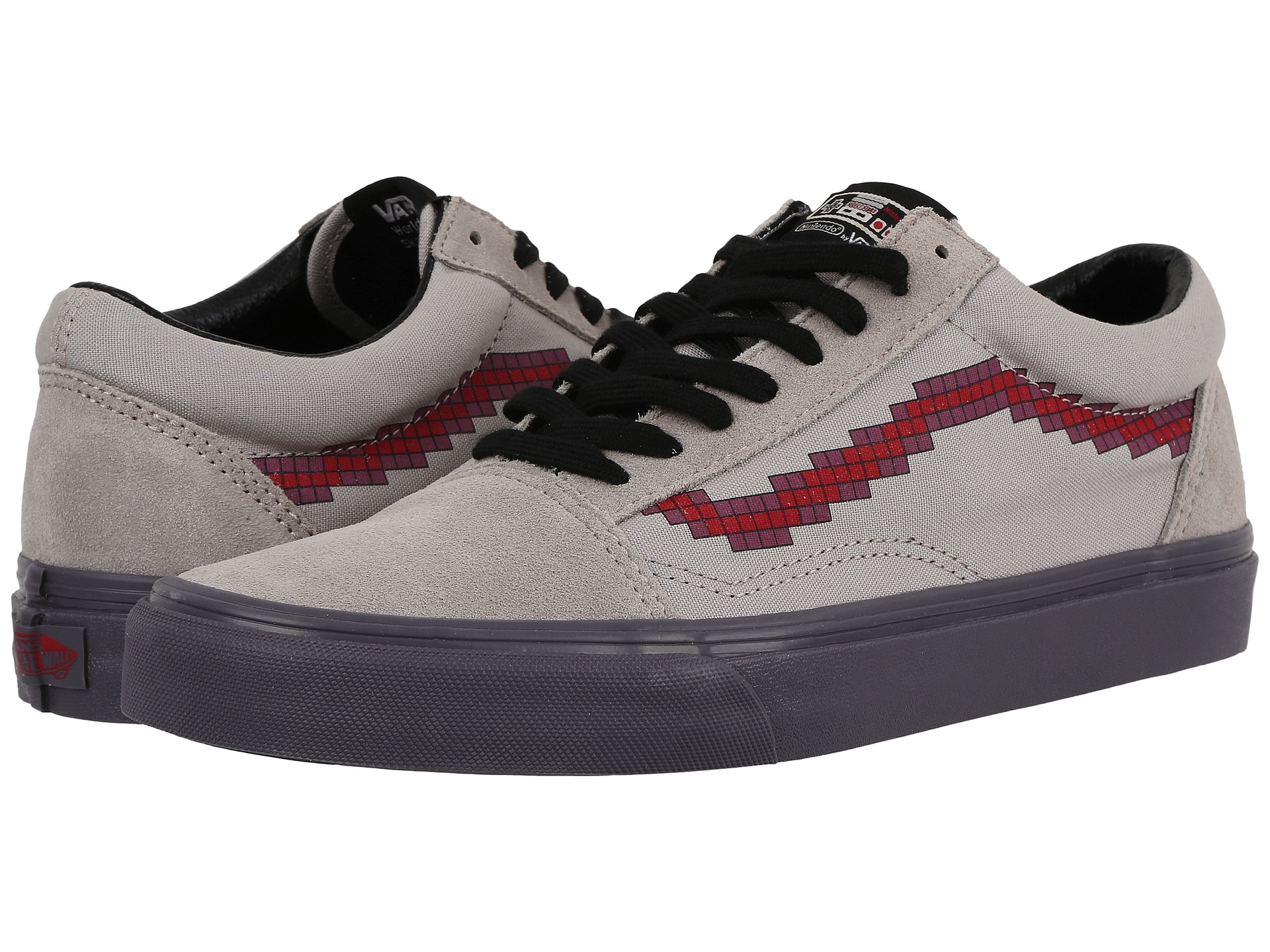 Vans Suede Old Skool X Nintendo® in Gray for Men - Lyst