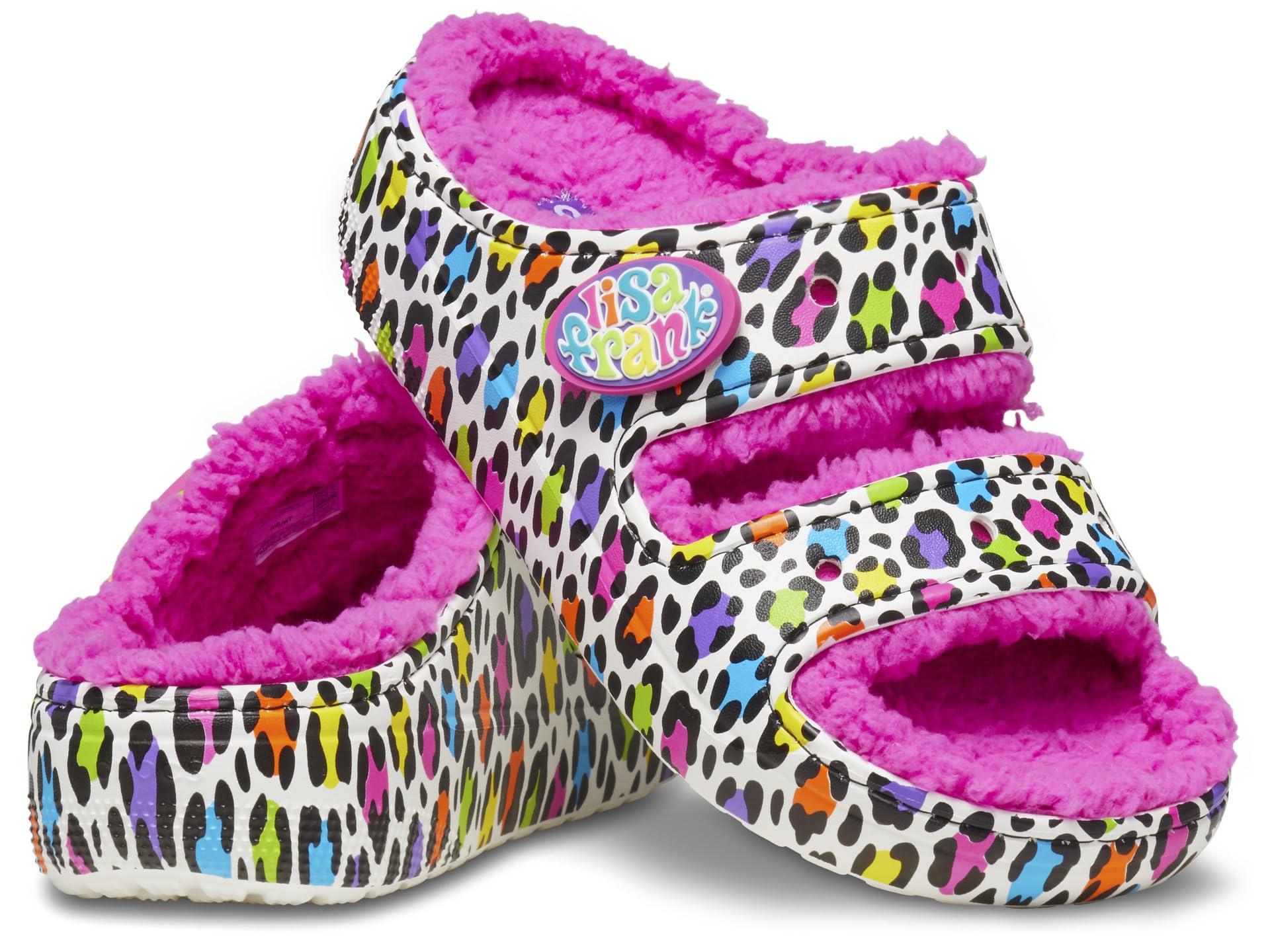 Crocs™ Lisa Frank Cozzzy Sandal in Purple | Lyst