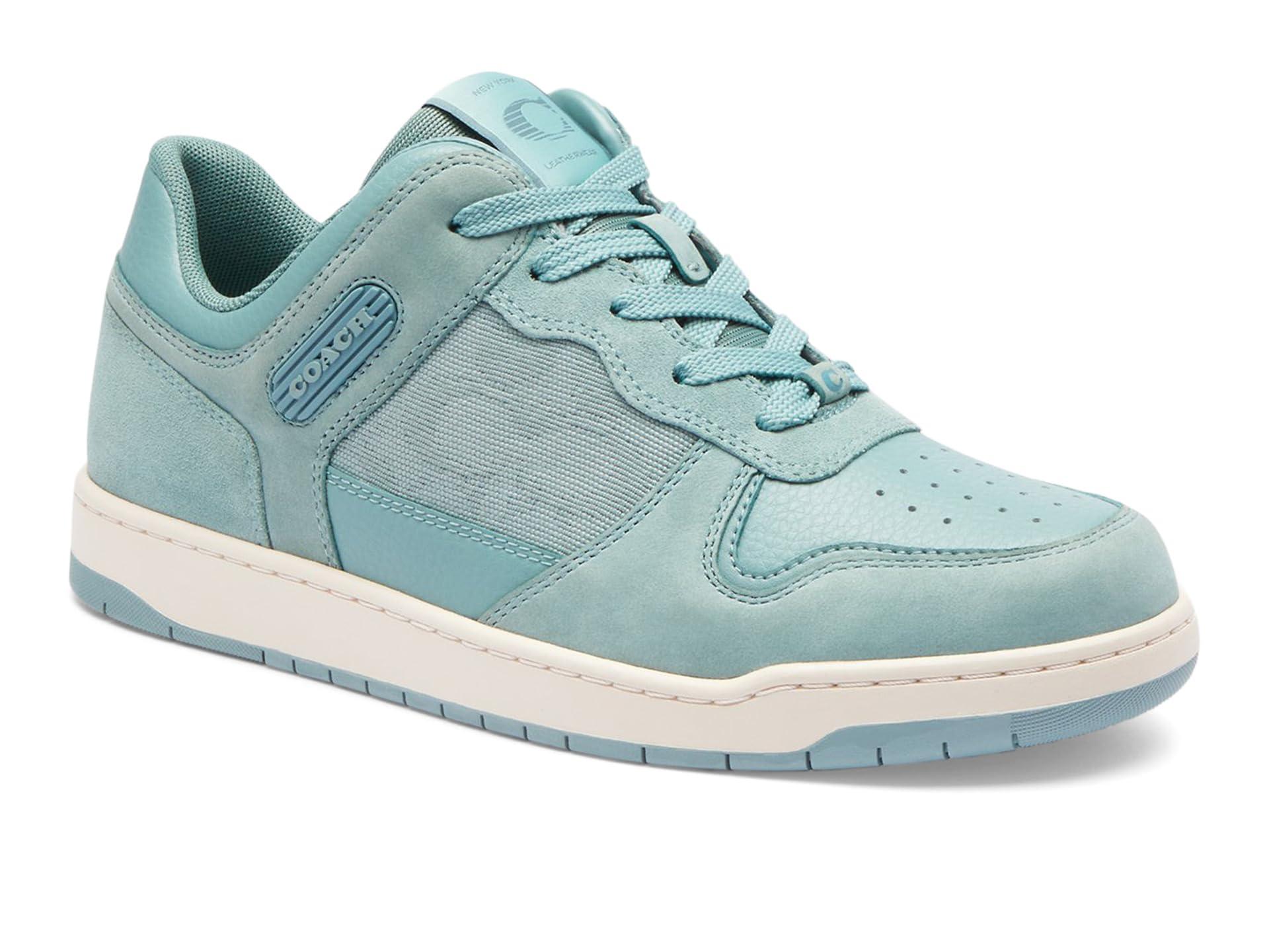COACH C201 Low Top Sneakers In Signature Canvas Jacquard in Blue | Lyst