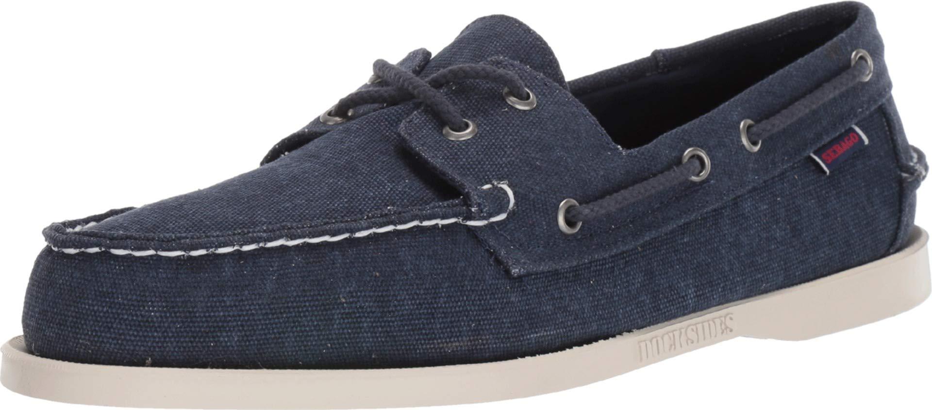 Sebago Dockside Portland Canvas in Blue for Men - Lyst