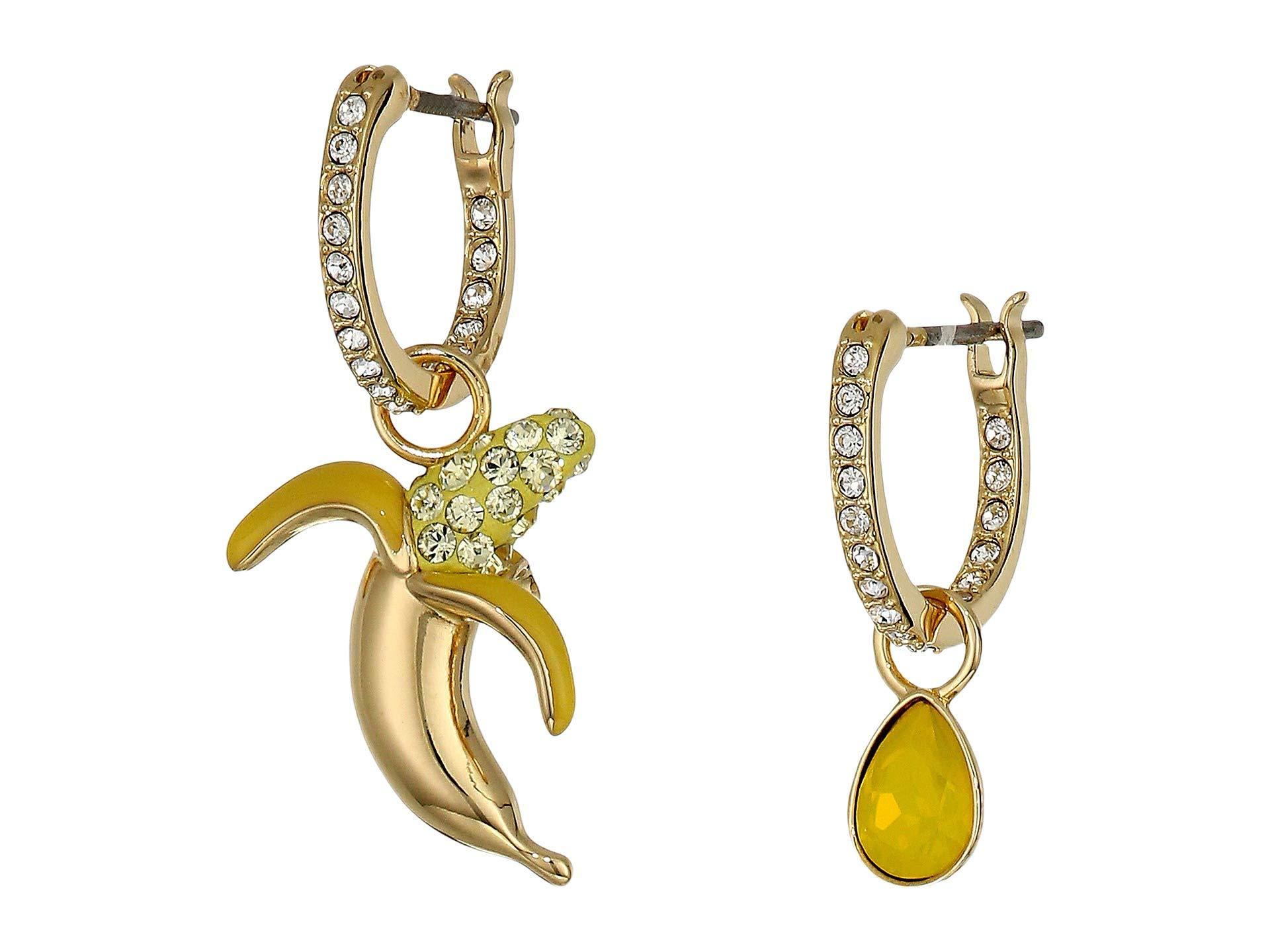 Swarovski banana earrings store