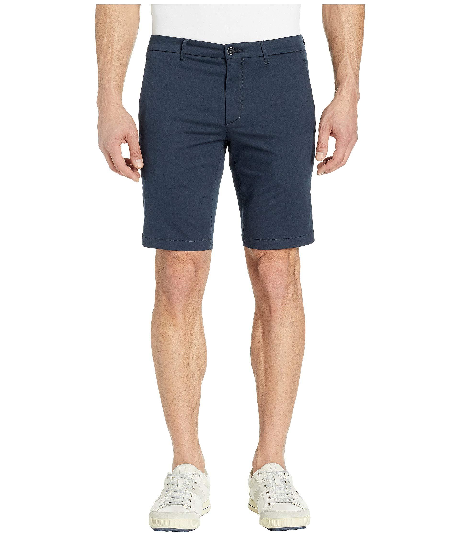 Boss Satin Slim Fit Golf Shorts In Navy Blue For Men Lyst