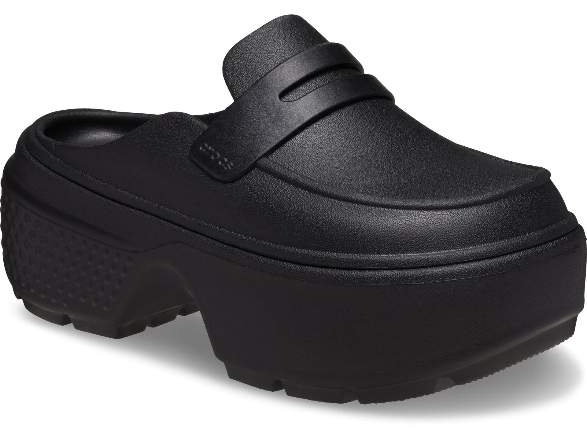 Crocs™ Stomp Loafers in Black | Lyst