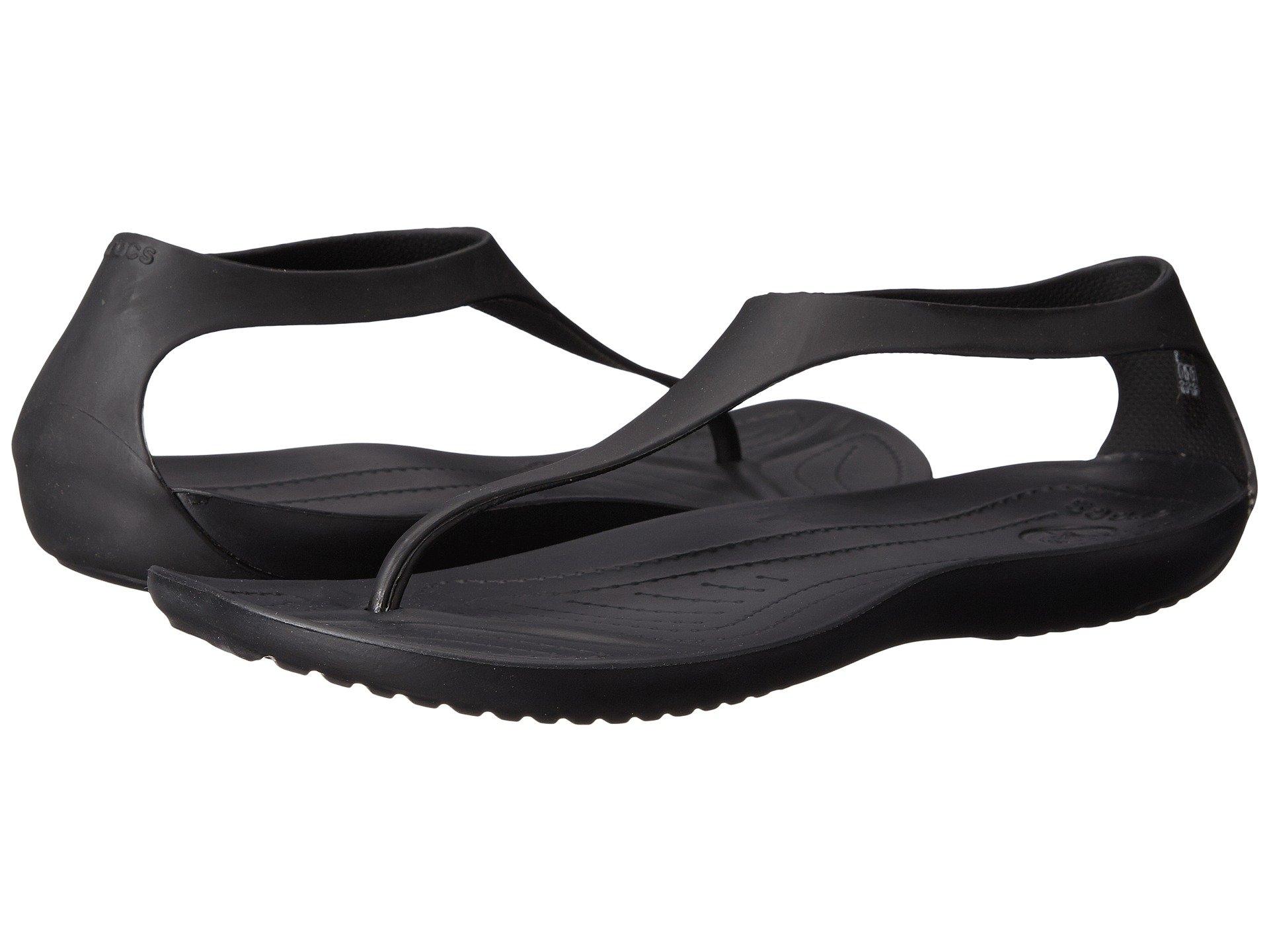 Crocs™ Sexi Flip In Black Lyst